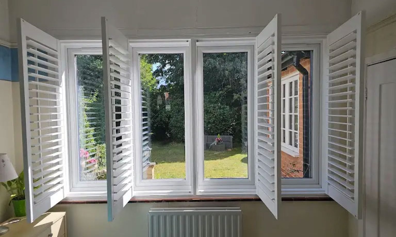 Integrated Blackout Blinds - New Look Shutters